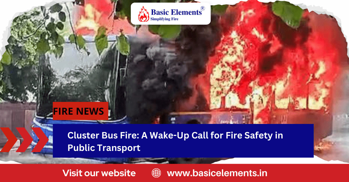 Cluster Bus Fire in Delhi: 50 Passengers Safely Escaped